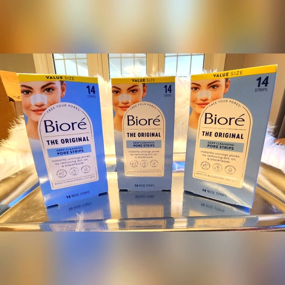 Bioré | Skincare | Nwt Bior Original Blackhead Remover Strips Deep ...